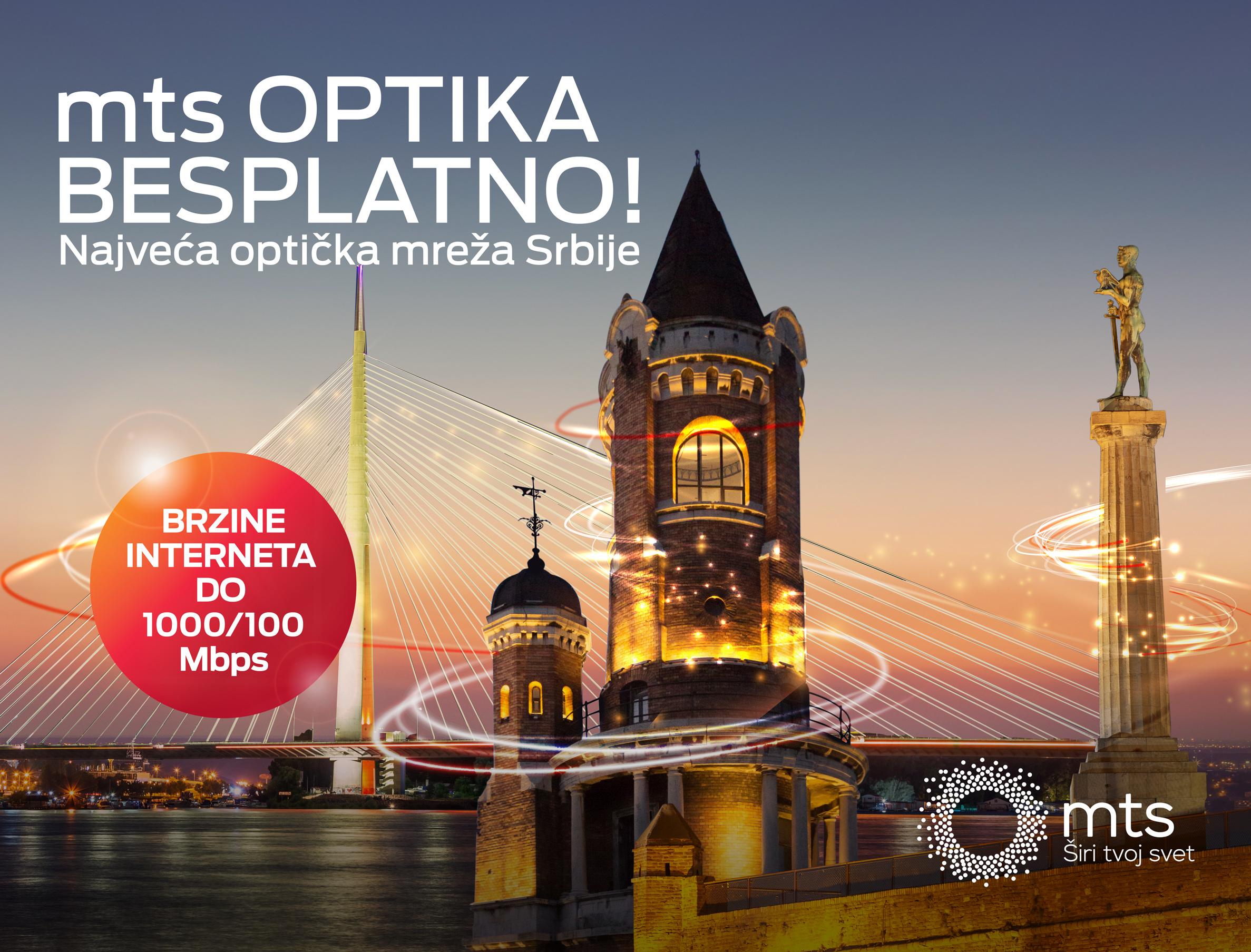 mts i McCann Beograd predstavljaju najveću optičku mrežu u Srbiji ...