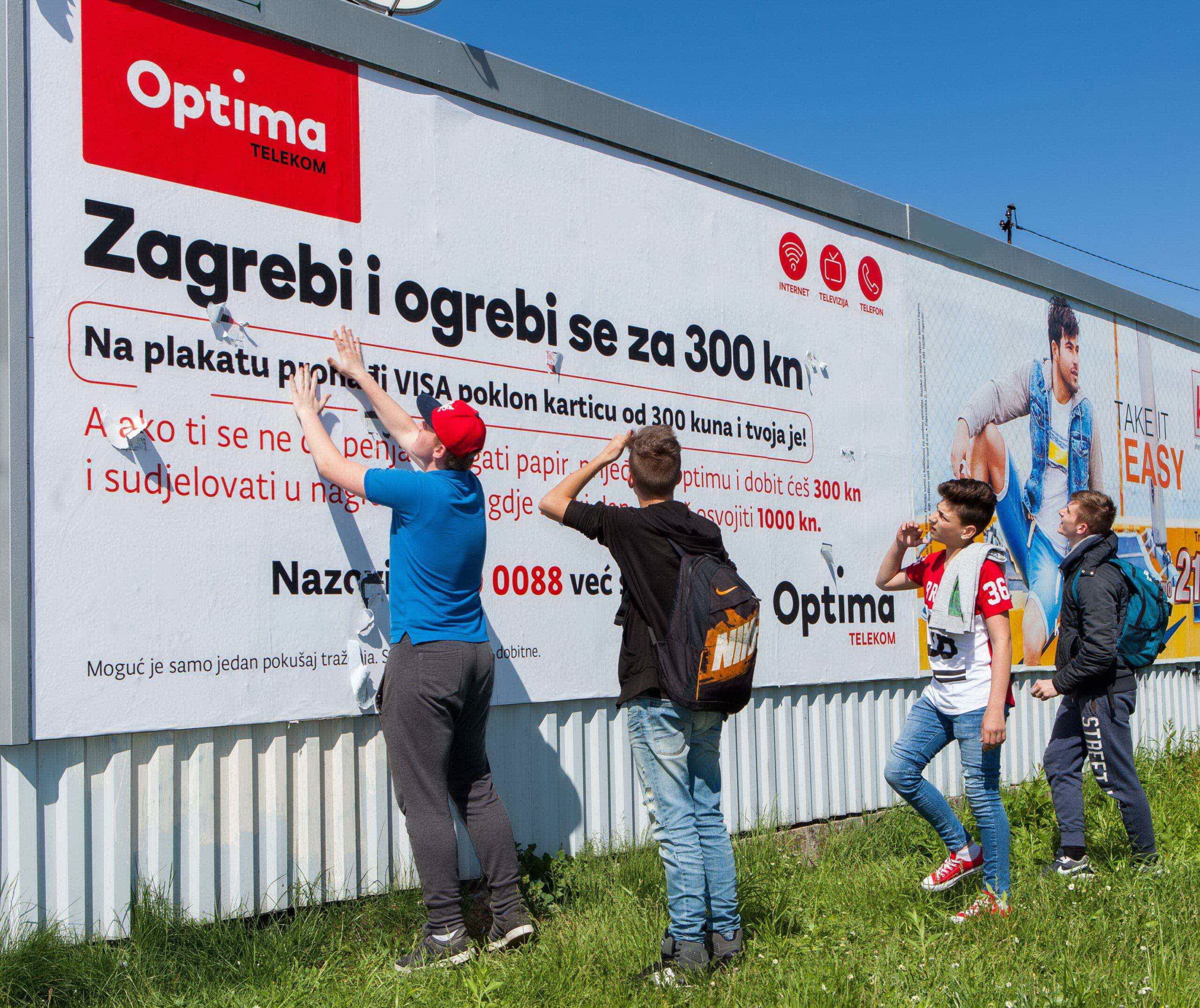 Zanimljiva gerila kampanja Optima Telekoma - Marketing Mreža