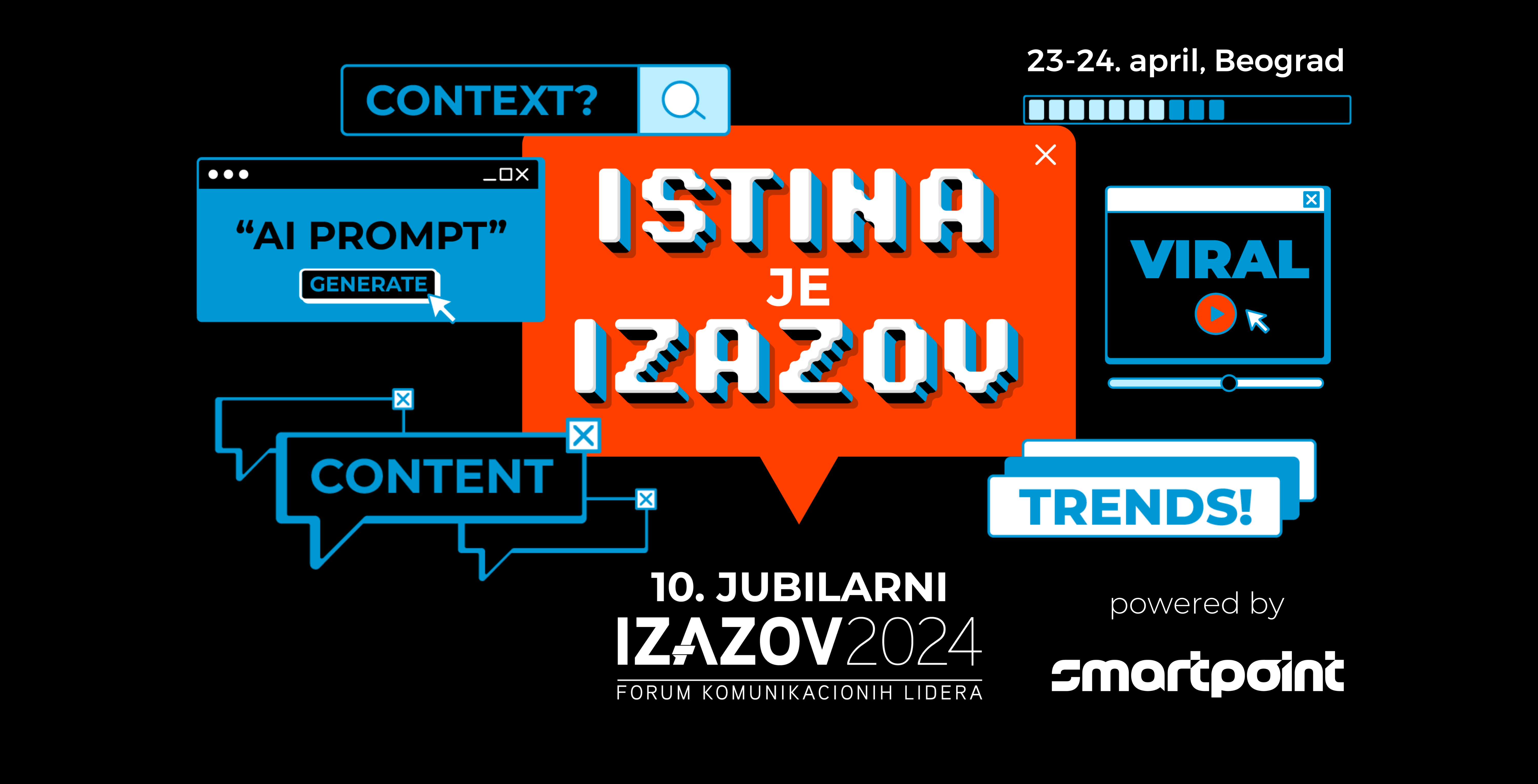 IZAZOV 2024 (powered by smartpoint adria) 23. i 24. aprila u Beogradu ...